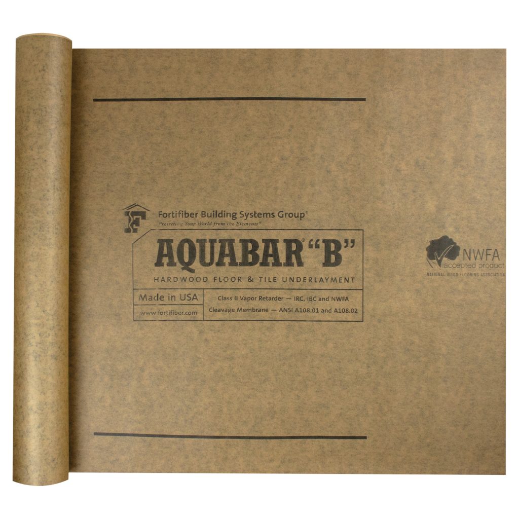 AQUABAR® "B" MOISTURE VAPOR BARRIER UNDERLAYMENT - ROBERTS®
