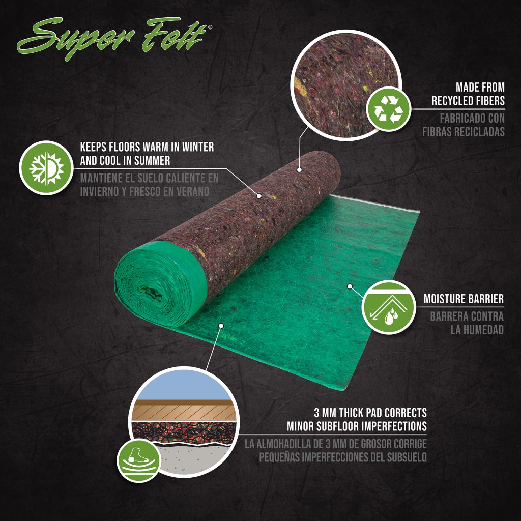 SUPER FELT® UNDERLAYMENT - ROBERTS®